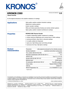 KRONOS 2360
